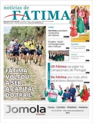 Edição | Capa do Notícias de Fátima de 21 de Junho de 2024 | Notícias ...